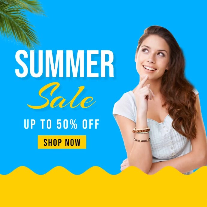summer sale flyer design Template | PosterMyWall