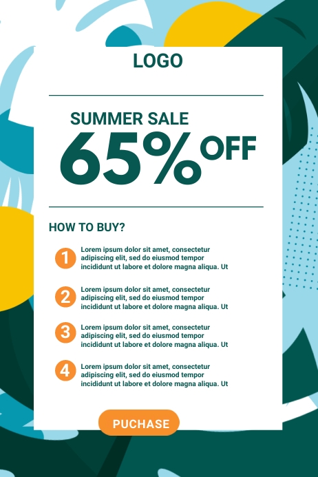 Summer Sale Flyers Template | PosterMyWall
