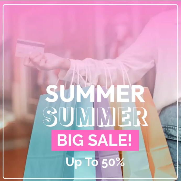 Summer Sale Instagram Post Template | PosterMyWall
