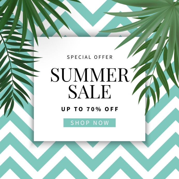 Summer Sale Instagram Post Template | PosterMyWall