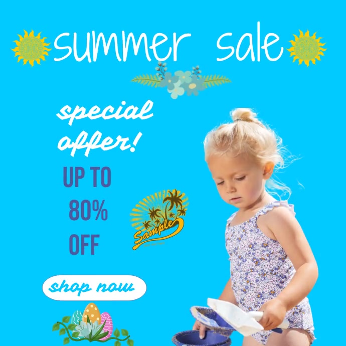 Copy of summer sale Instagram post | PosterMyWall