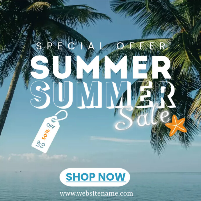 Summer Sale Instagram Post Template | PosterMyWall