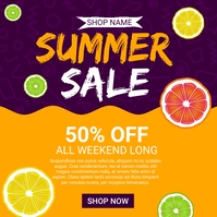 Summer Sale Template | PosterMyWall