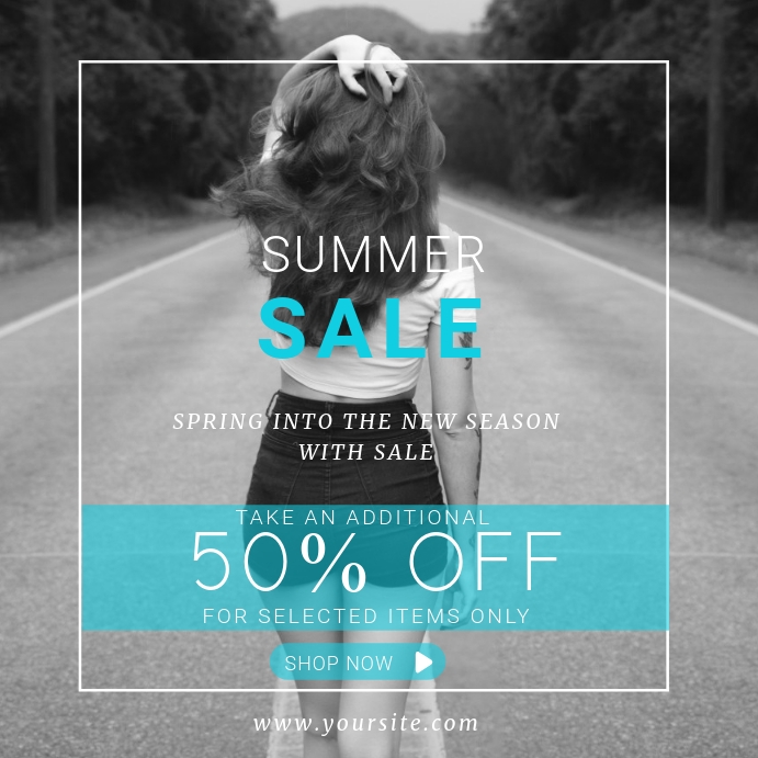 Summer Sale Intagram Ad Template | PosterMyWall