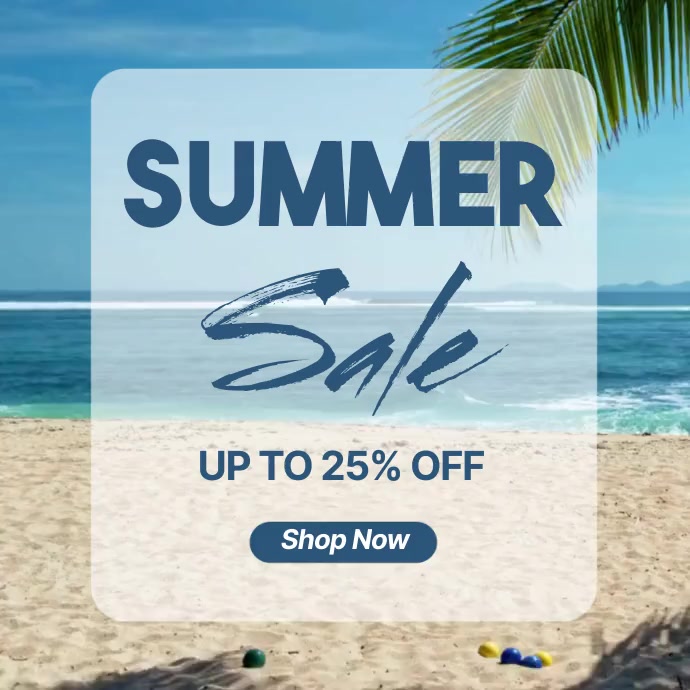 Summer Sale Offer Ads Template | PosterMyWall