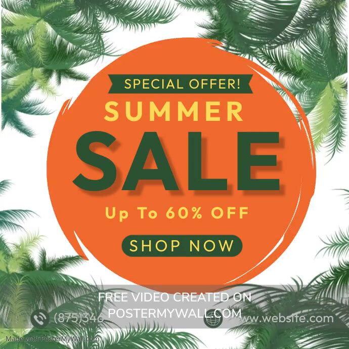 Plantilla de Summer Sale Offer | PosterMyWall