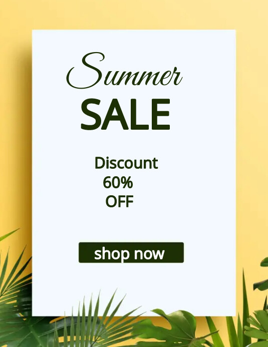 summer sale offer Template | PosterMyWall