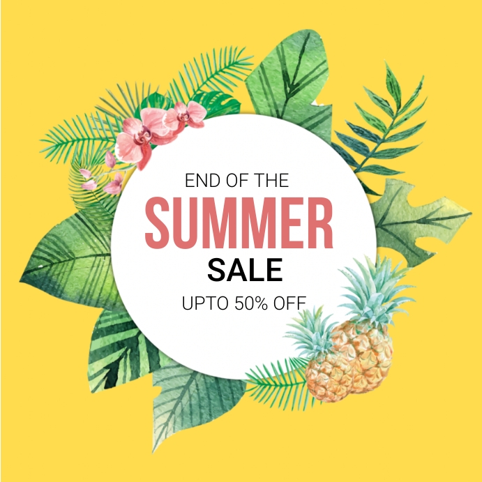 Summer sale poster Template | PosterMyWall