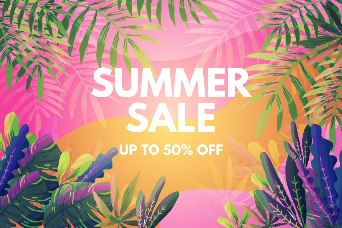 Summer Sale Poster Template | PosterMyWall