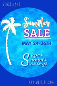 Summer Savings Poster Template | PosterMyWall