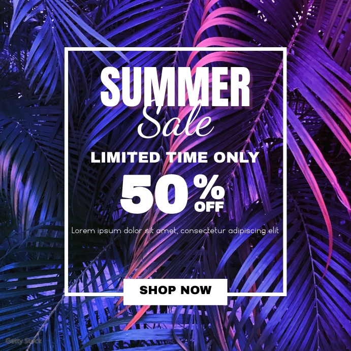 summer sale poster Template | PosterMyWall