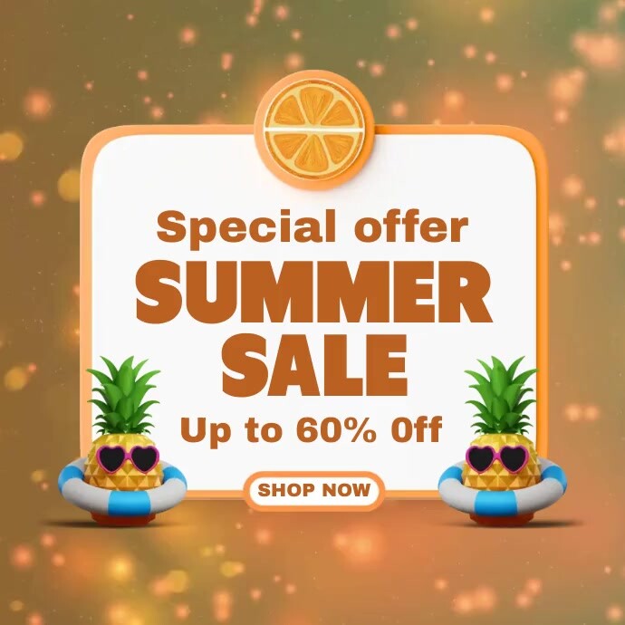 Summer Sale Special Offer Template | PosterMyWall