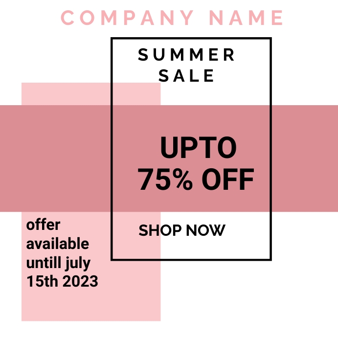 summer sale template | PosterMyWall
