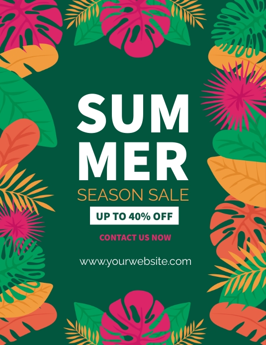 Summer Sale Template | PosterMyWall