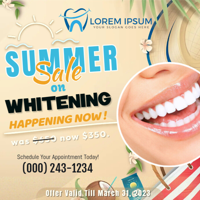 Copy of Summer Sale Whitening | PosterMyWall