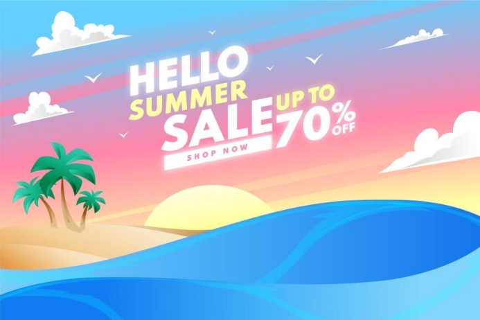 SUMMER SALES Template | PosterMyWall