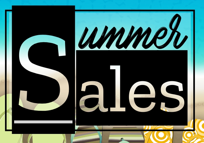 Summer Sales Here Template | PosterMyWall