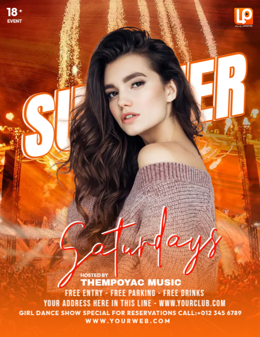 Summer Saturday Poster Template | PosterMyWall
