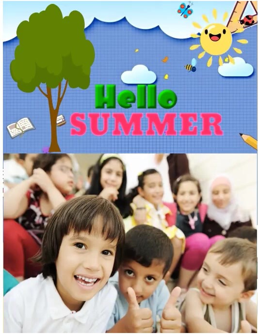 summer school day flyer Template | PosterMyWall