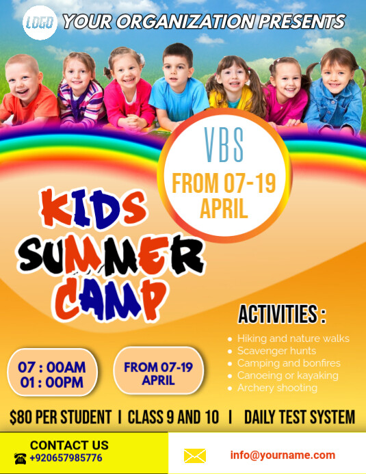 Summer School Template | PosterMyWall