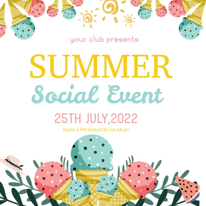 summer season Template | PosterMyWall