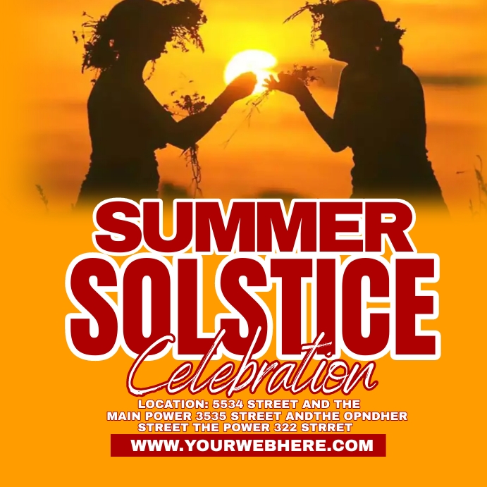 summer solstice Template | PosterMyWall