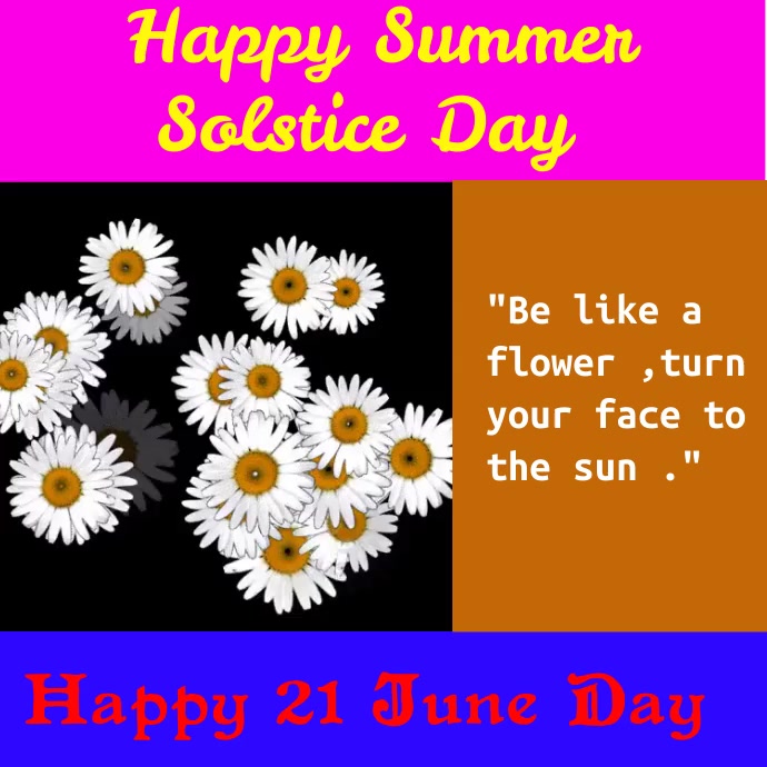 Copy of summer solstice | PosterMyWall