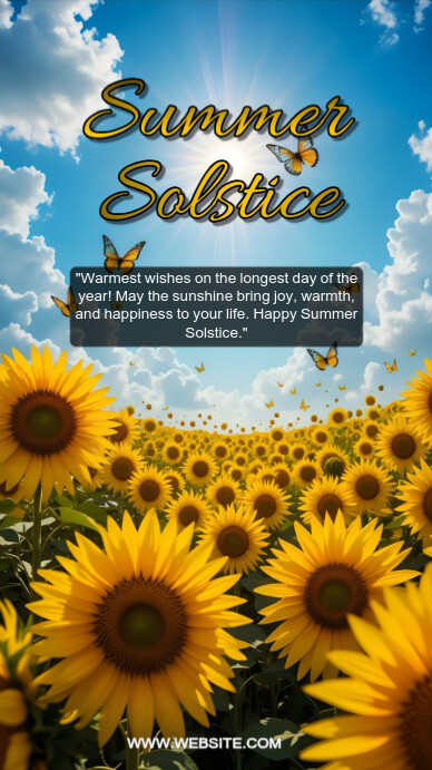 Summer solstice Template | PosterMyWall