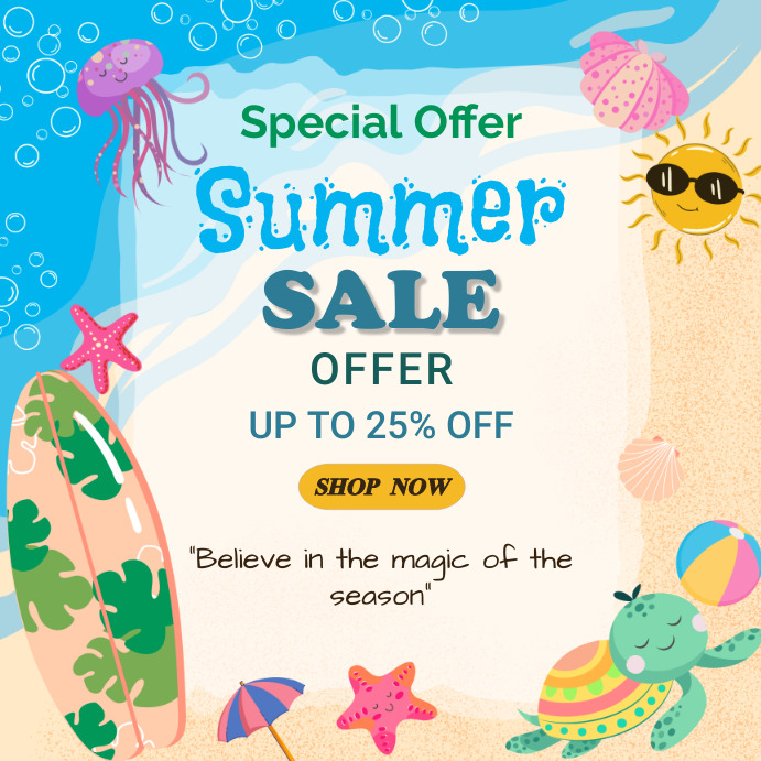 Copy of Summer Special offer | PosterMyWall