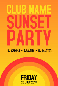 Retro Party template | PosterMyWall