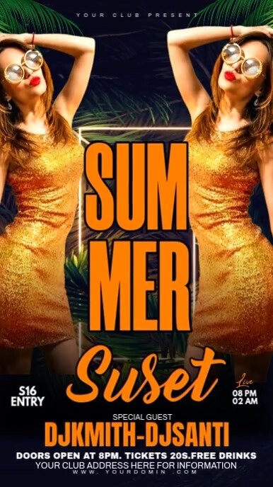 Summer suret Template | PosterMyWall