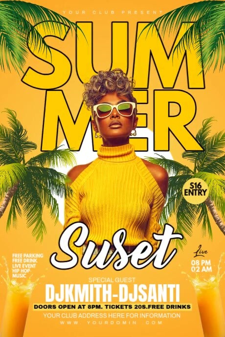 Plantilla de Summer suret | PosterMyWall