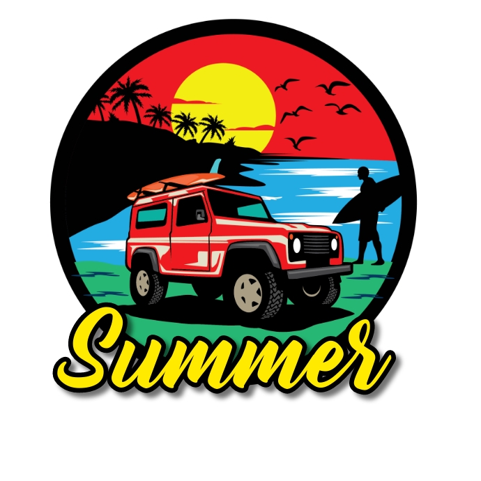 Summer t shirt logo Template | PosterMyWall