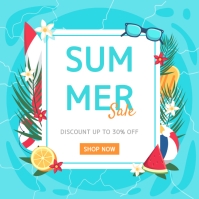 Summer Holiday AD Template | PosterMyWall