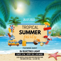 Summer Holiday AD Template | PosterMyWall