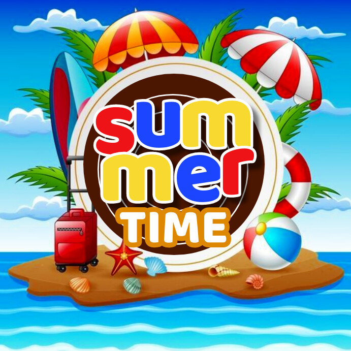 Summer time Template | PosterMyWall
