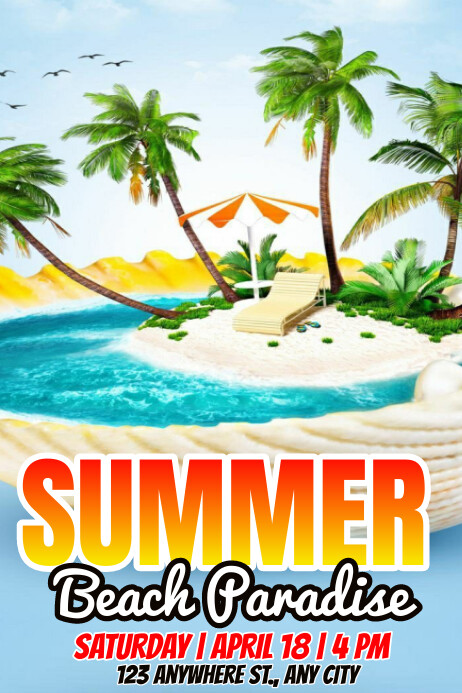 Summer time Template | PosterMyWall