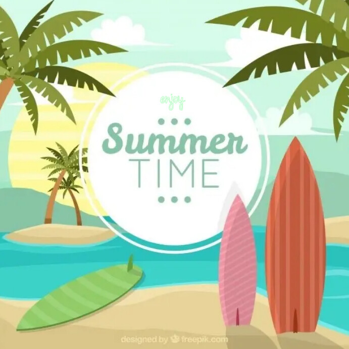 Summer time Template | PosterMyWall