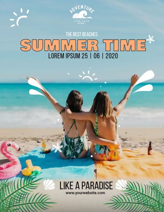 Summer Time Template | PosterMyWall