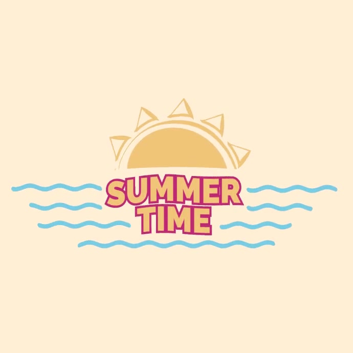 Summer Time IG Video Post Template | PosterMyWall