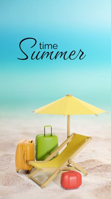 Copy of summer time travel holiday | PosterMyWall