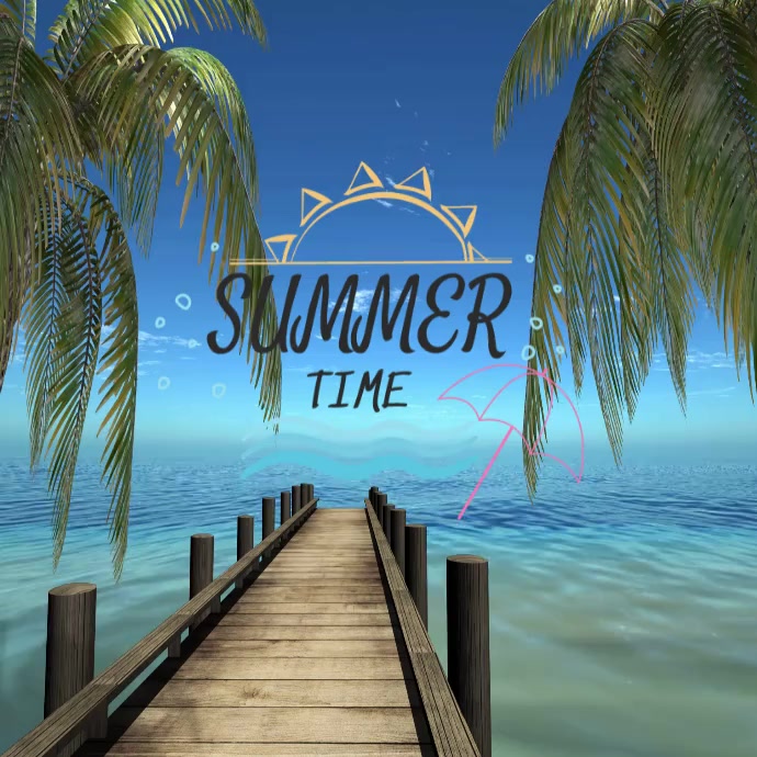 SUMMER TIME VIEW Template | PosterMyWall