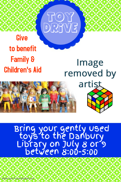 Copy of Bright Summer Toy Drive Poster Flyer | PosterMyWall