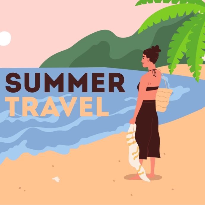 SUMMER TRAVEL Template | PosterMyWall
