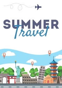 SUMMER TRAVEL Template | PosterMyWall