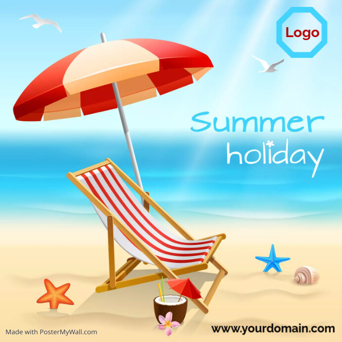 Summer Travel Template | PosterMyWall