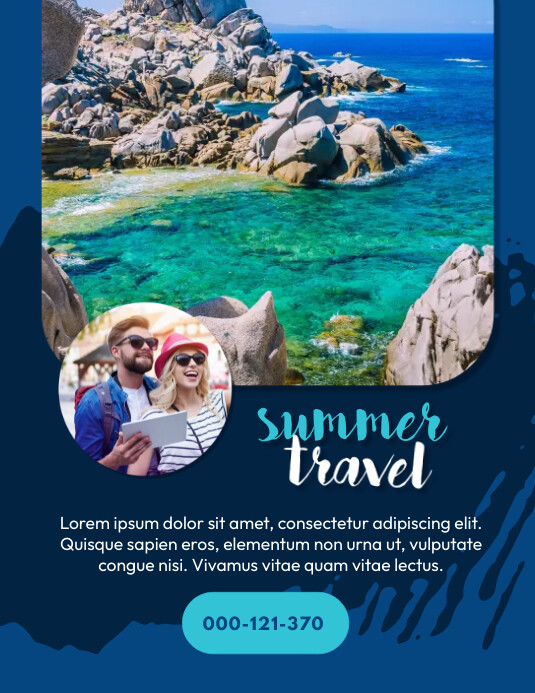 Modèle Summer Travel | PosterMyWall