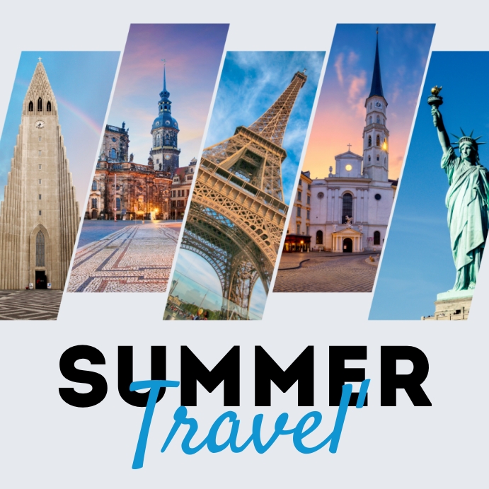 Plantilla de SUMMER TRAVEL | PosterMyWall