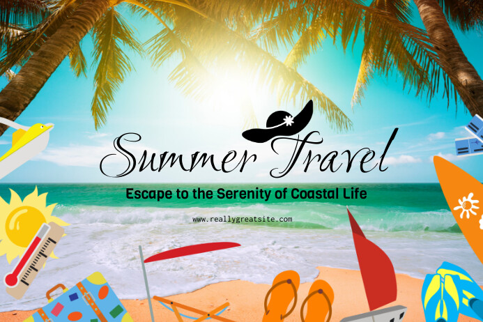 Plantilla de Summer Travel | PosterMyWall