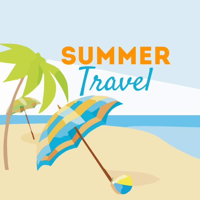 Summer Travel Template | PosterMyWall